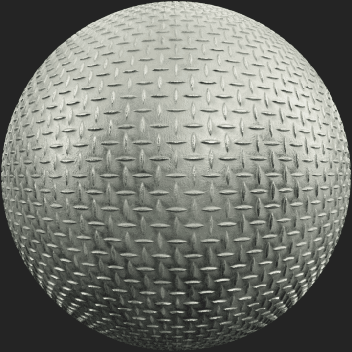 Diamond Plate 001 by CC0 Textures