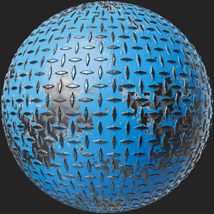 Diamond Plate 005 C by CC0 Textures