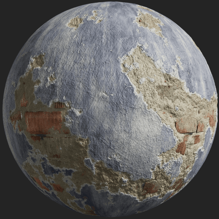 Painted Plaster 008 by CC0 Textures