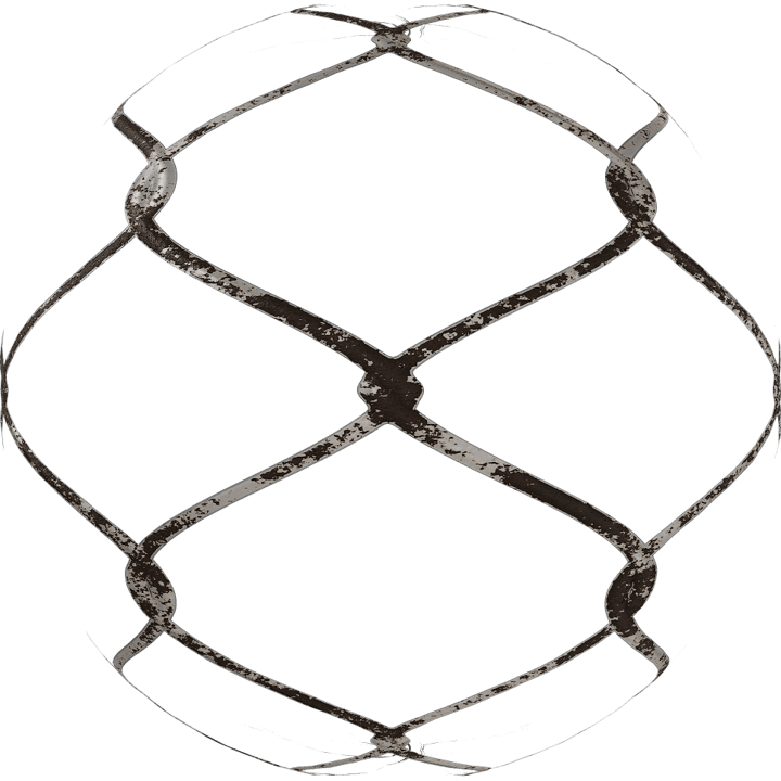 Rusty chicken wire by Share Textures